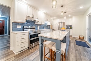 Dynamic Kitchen and Dining Room Remodel in Lafayette with Custom ...